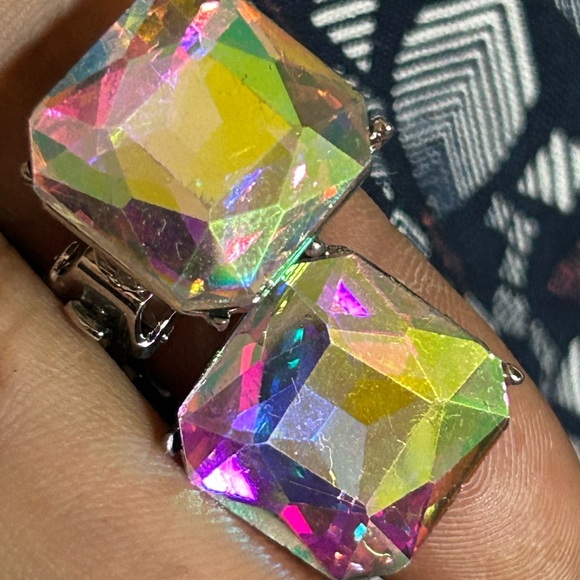 Jewelry | Iridescent Gemstone Irrings Aurora Ab | Poshmark